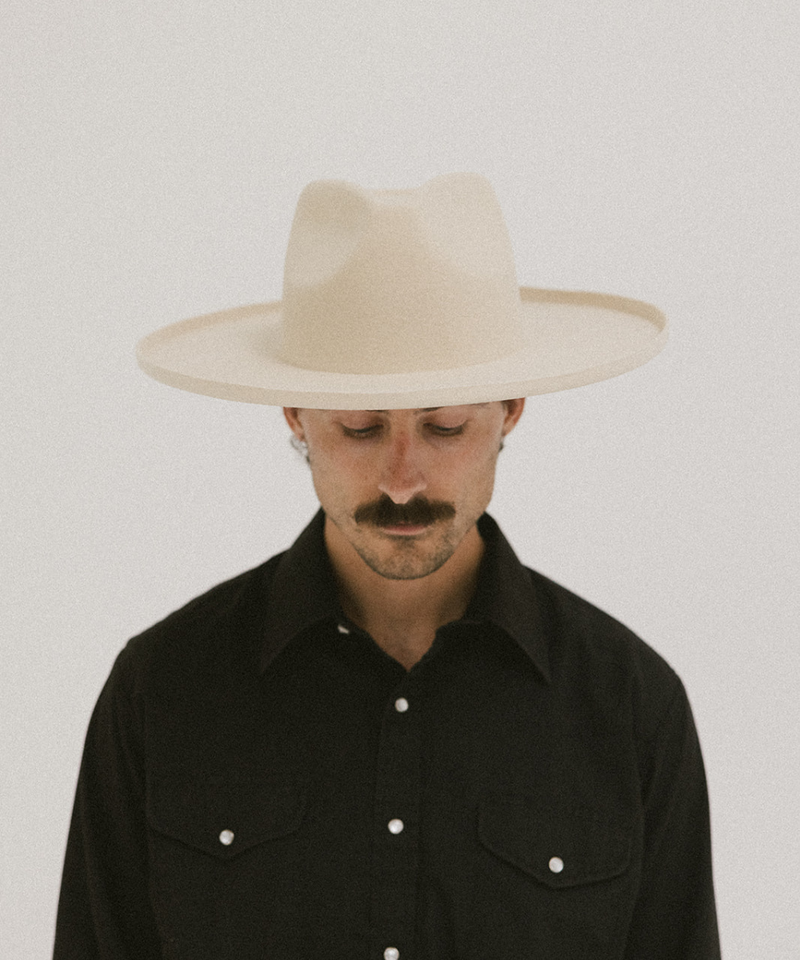 Five Points Wide Brim Fedora Hat | Two Roads Hat Co. | Men's Hats