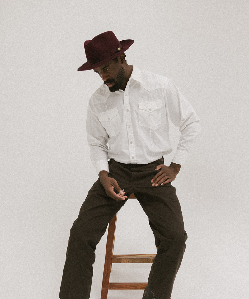 Waterloo Snap Brim Fedora Hat Men | Two Roads Hat Co. | Mens Hats