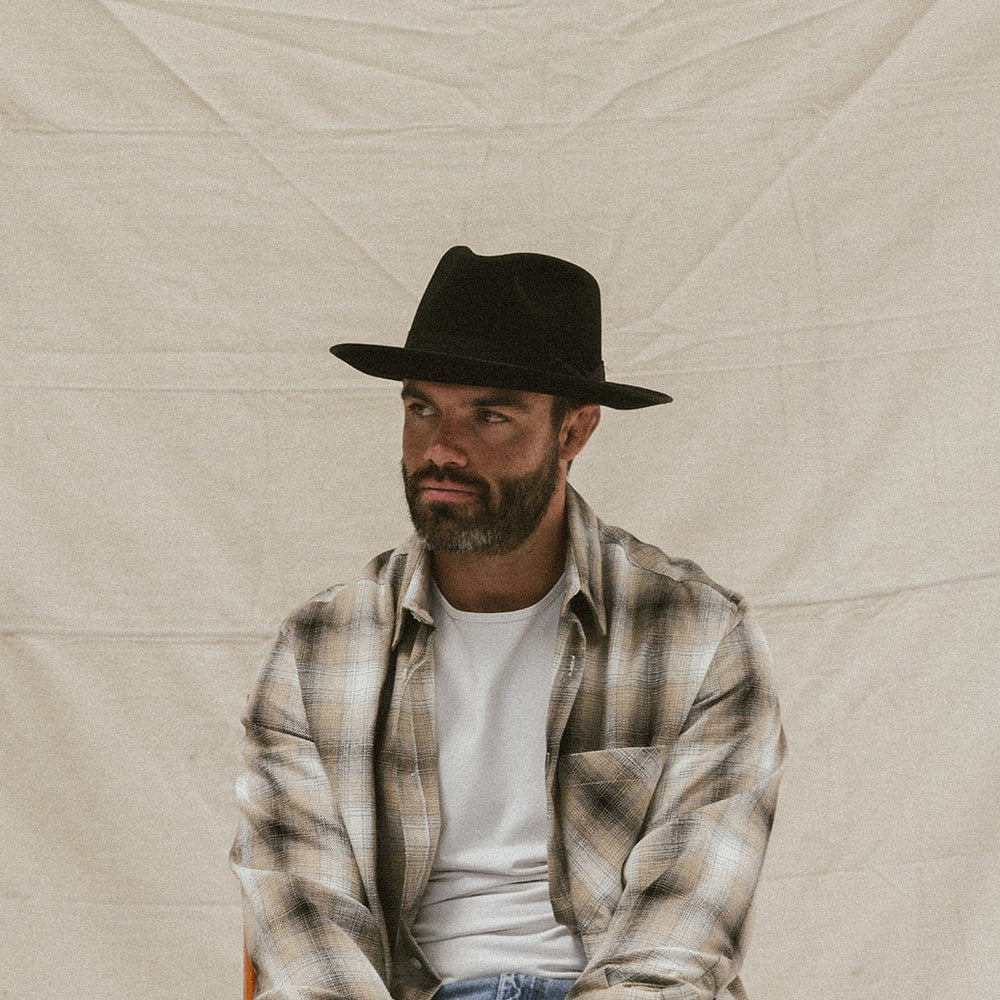 Waterloo Snap Brim Fedora Hat Men | Two Roads Hat Co. | Mens Hats