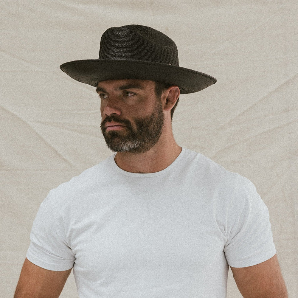 Tobin Hill Western Palm Hat | Two Roads Hat Co. | Straw Hats For Men