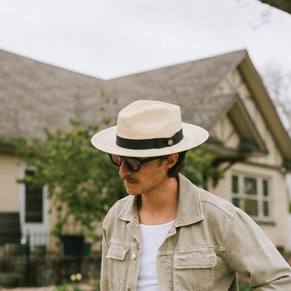 Glenrio Gentleman's Palm Straw Hat | Two Roads Hat Co. | Straw Hat For Men