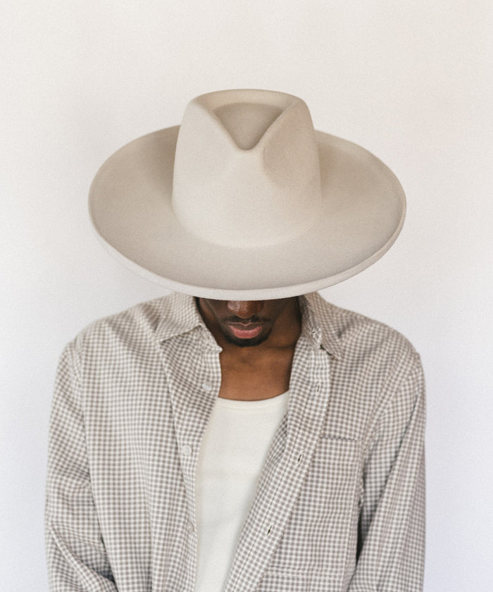 Five Points Wide Brim Fedora Hat | Two Roads Hat Co. | Men's Hats