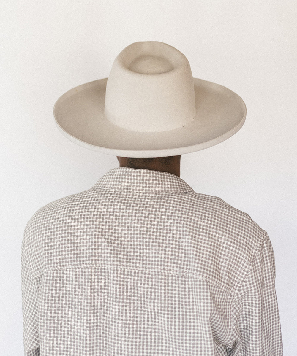 Five Points Wide Brim Fedora Hat | Two Roads Hat Co. | Men's Hats