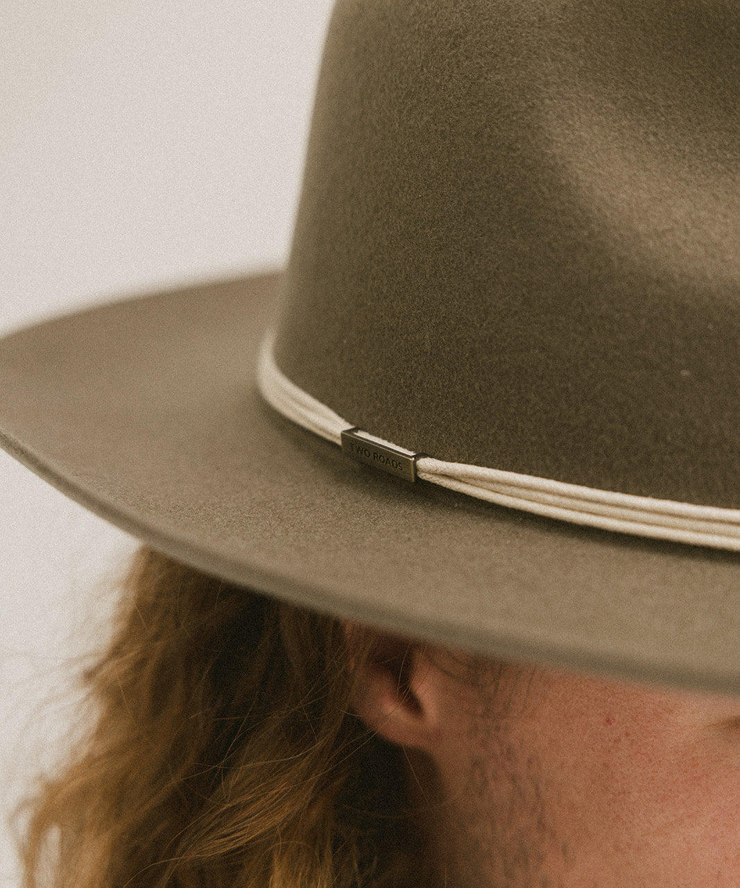 Triple Strand Rope Hat Band - Cream | Two Roads Hat Co.