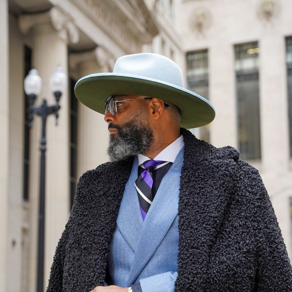 MICHAEL PENCIL BRIM – SILVER FOX SQUAD LIMITED COLLAB - Two Roads Hat Co.