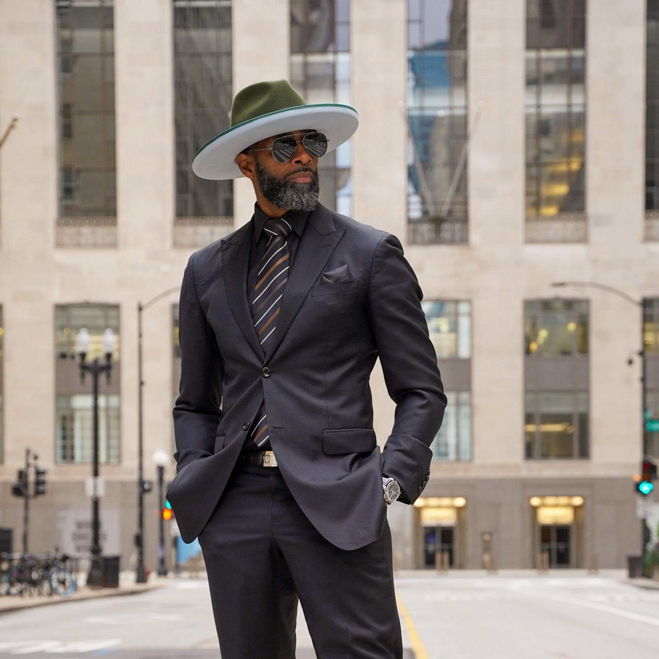 Kendall Pencil Brim Silver Fox Squad Limited Collab Two Roads Hat Co