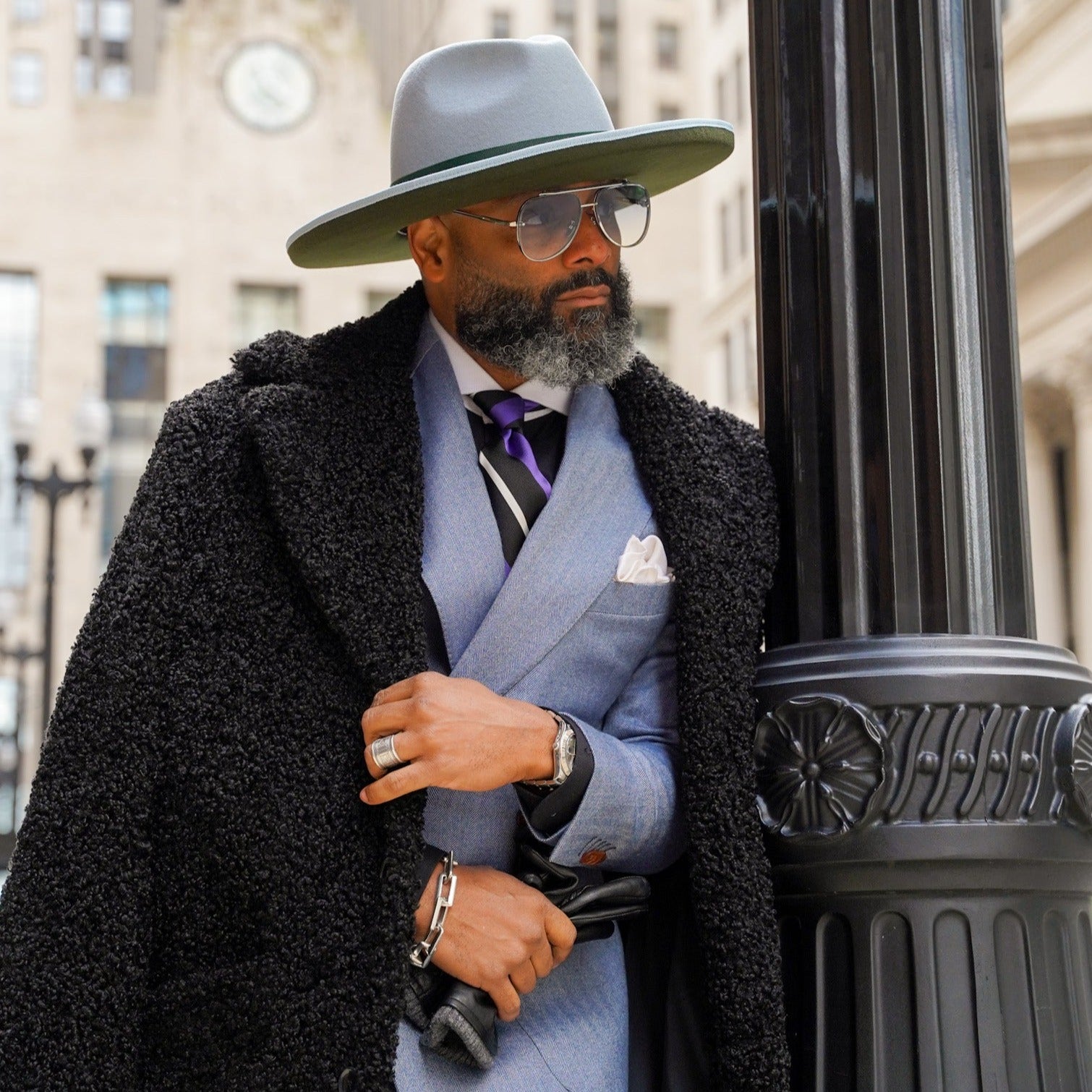 MICHAEL PENCIL BRIM – SILVER FOX SQUAD LIMITED COLLAB - Two Roads Hat Co.