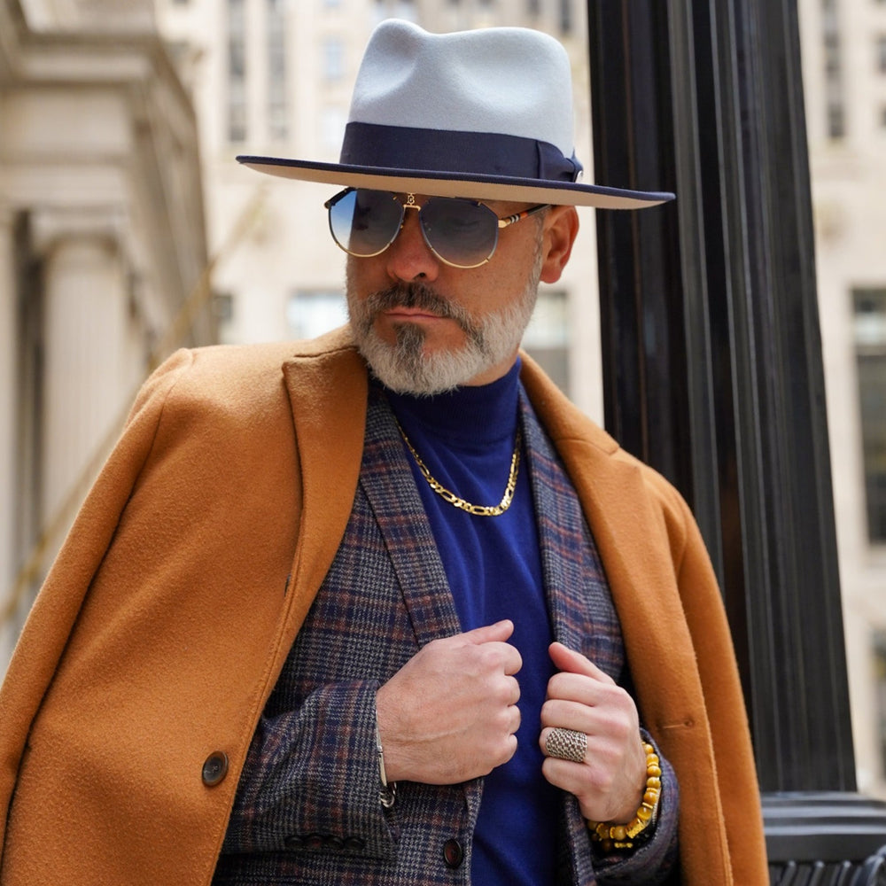 Stephen Mens Rancher Felt Hat | Silver Fox Squad | Two Roads Hat Co.