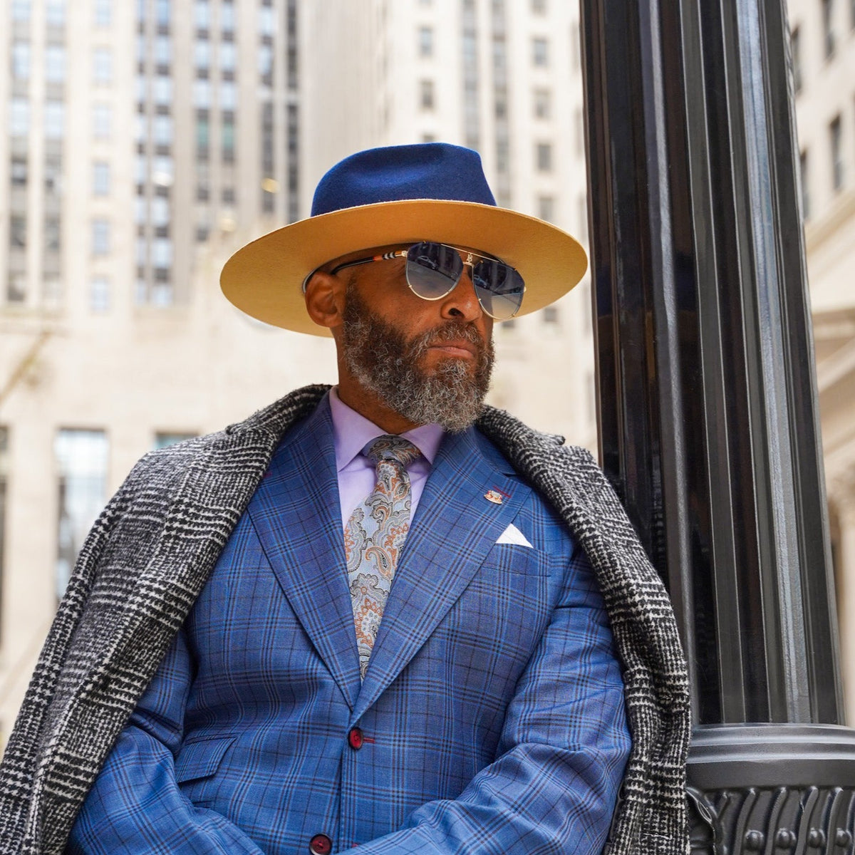 TJ Mens Felt Rancher Hat | Silver Fox Squad Collab | Two Roads Hat Co.