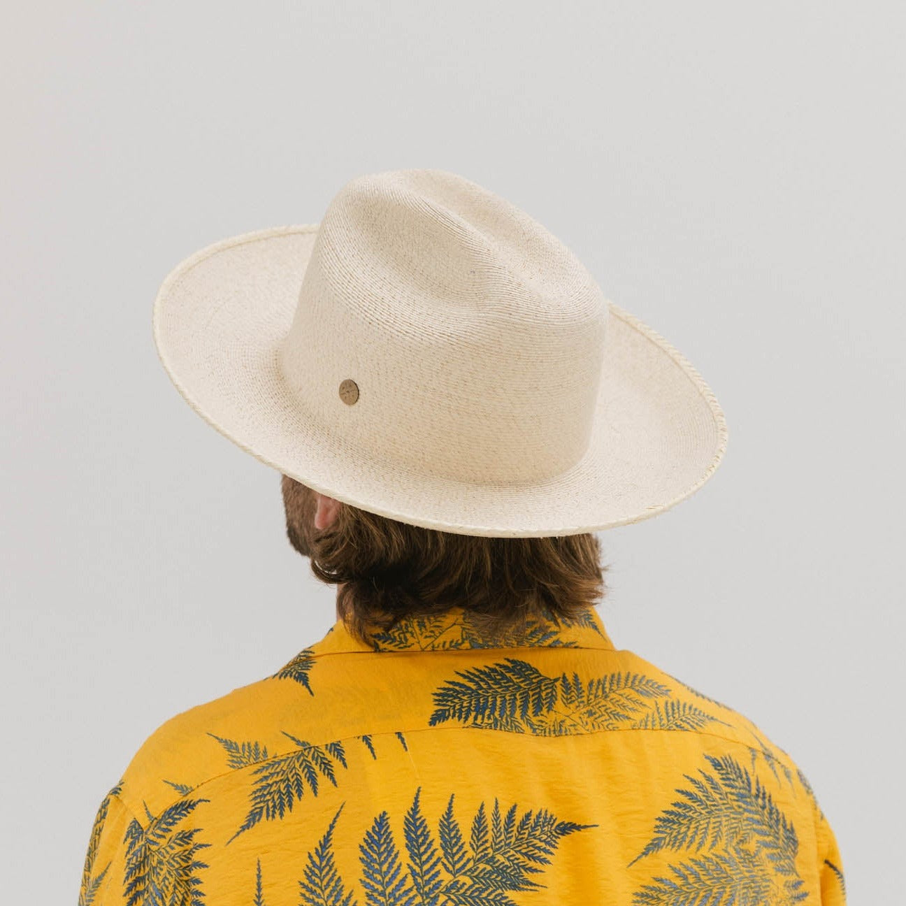 TOBIN HILL WESTERN PALM HAT – IVORY - Two Roads Hat Co.