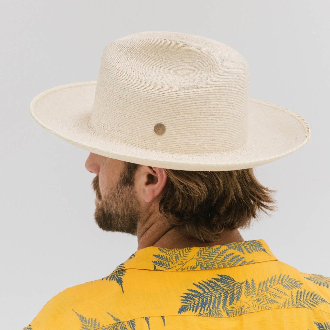 TOBIN HILL WESTERN PALM HAT – IVORY - Two Roads Hat Co.