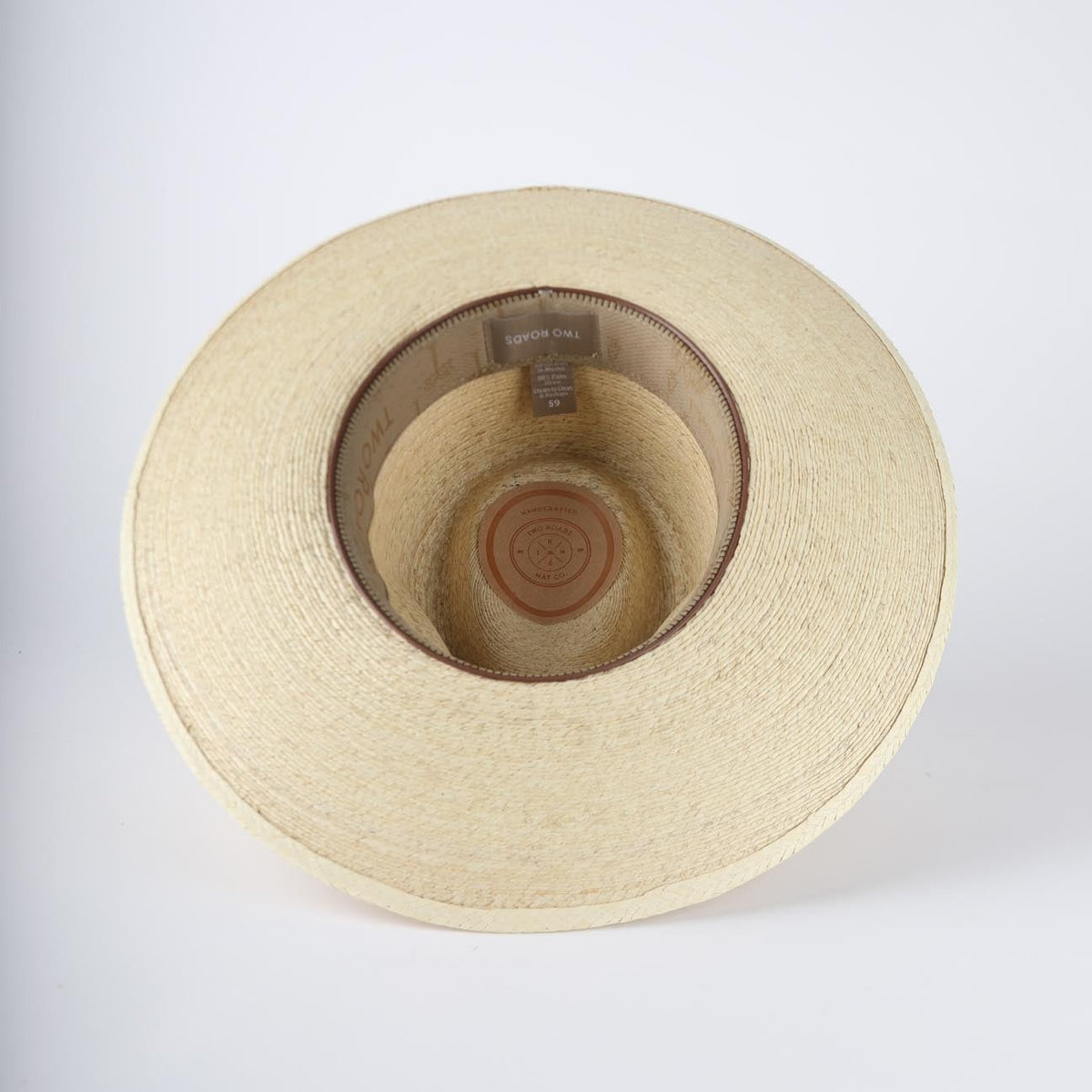 Alpine Western Palm Fedora Straw Hat | Two Roads Hat Co. | Sun Hat For Men