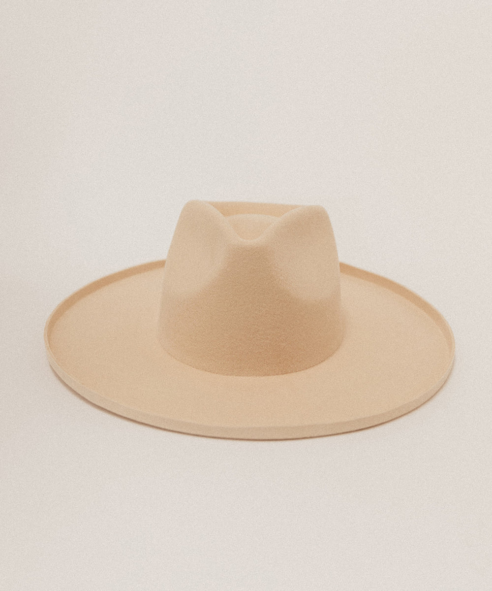 Five Points Wide Brim Fedora Hat | Two Roads Hat Co. | Men's Hats