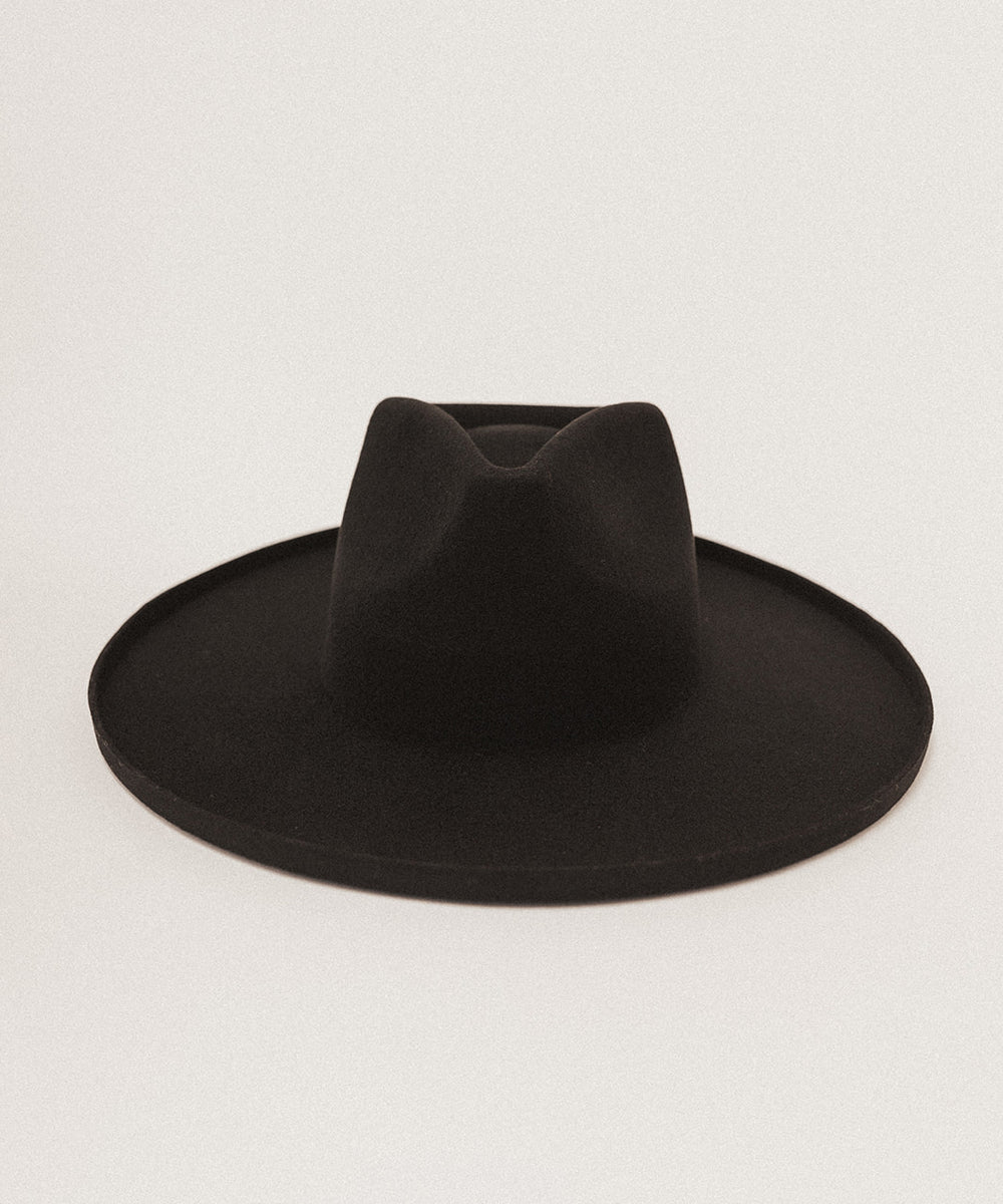 Five Points Wide Brim Fedora Hat | Two Roads Hat Co. | Men's Hats