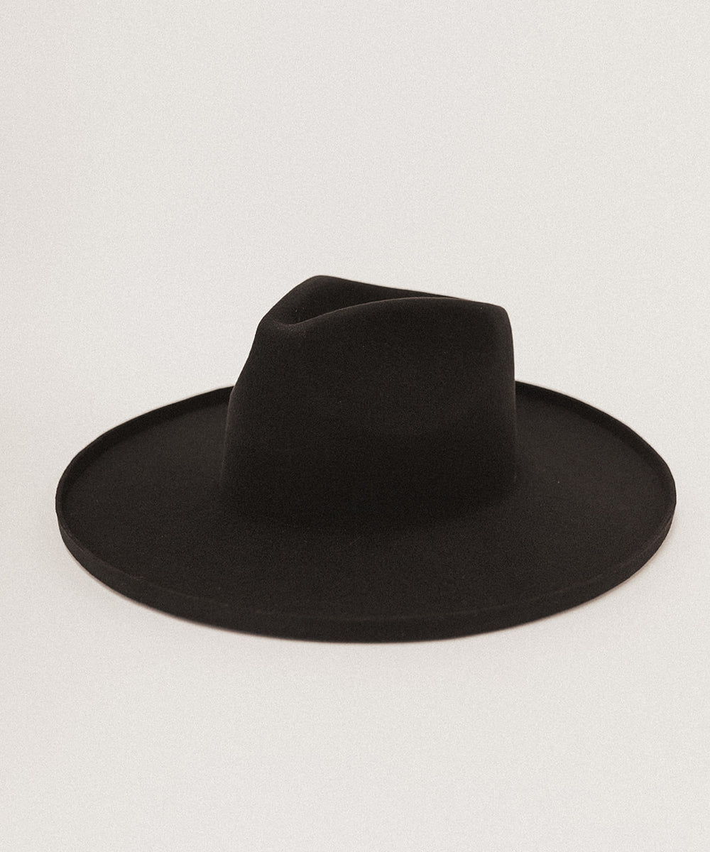 Five Points Wide Brim Fedora Hat | Two Roads Hat Co. | Men's Hats