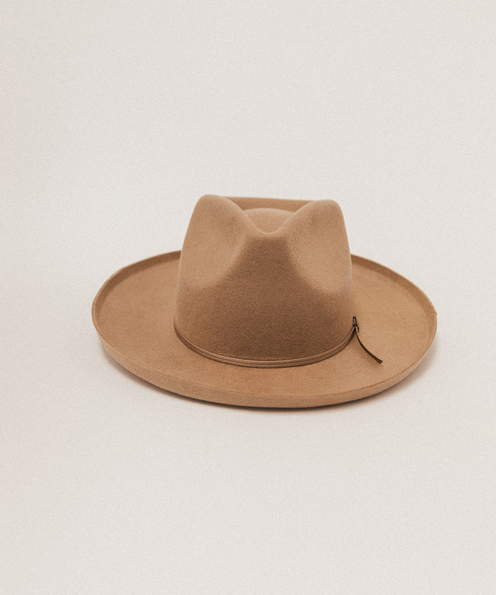 Clarksdale Teardrop Crown Fedora | Two Roads Hat Co. | Mens Hats