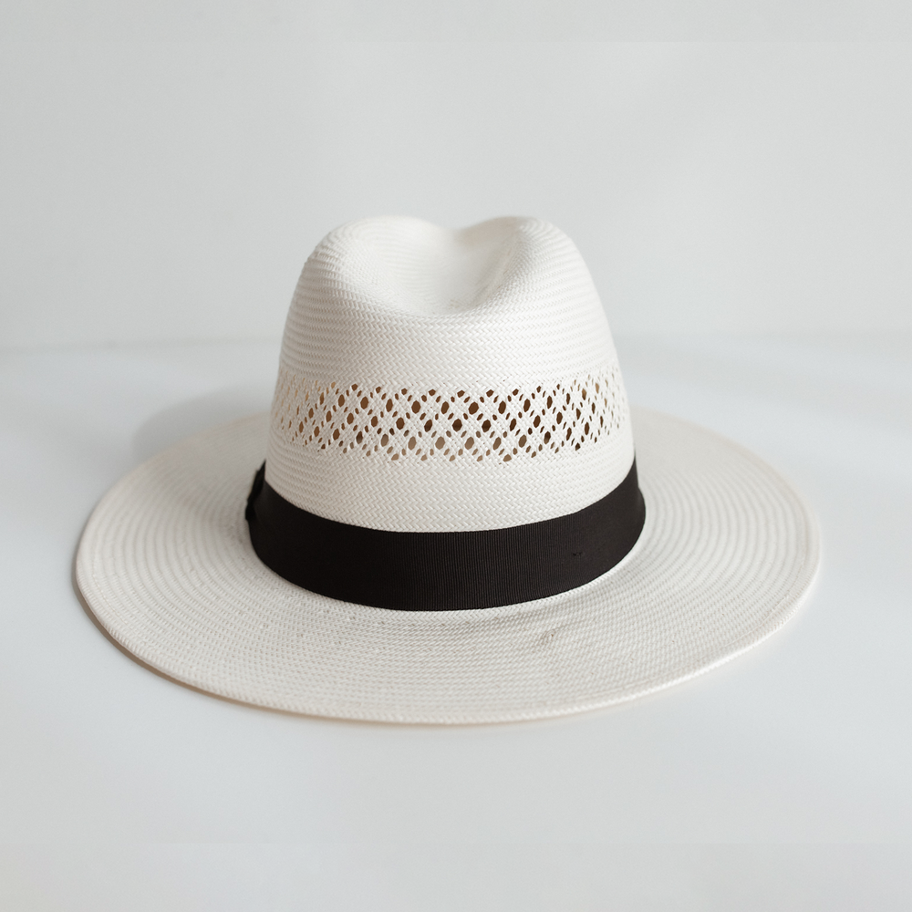 El Vedado Straw Fedora Hat