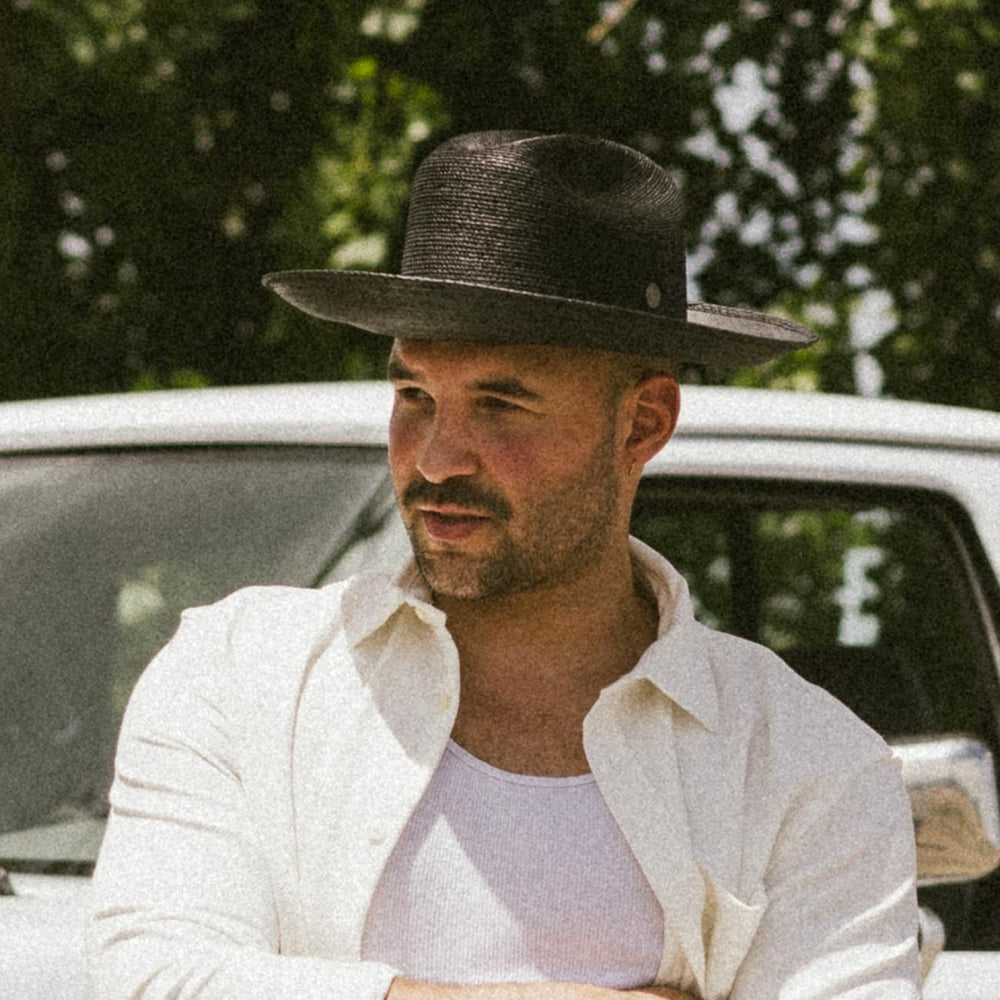Tobin Hill Western Palm Hat | Two Roads Hat Co. | Straw Hats For Men