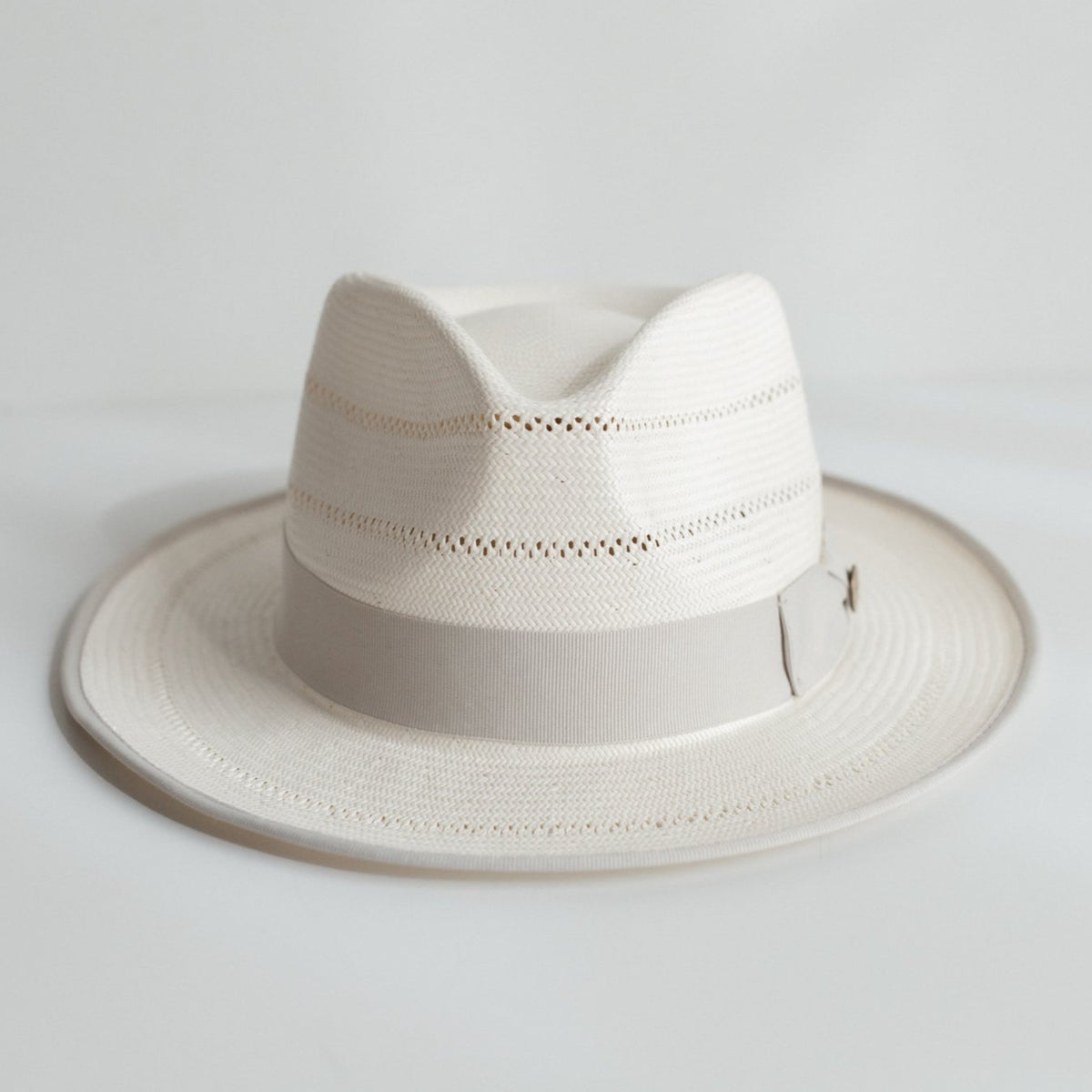 MONTAUK STRAW FEDORA HAT - Two Roads Hat Co.
