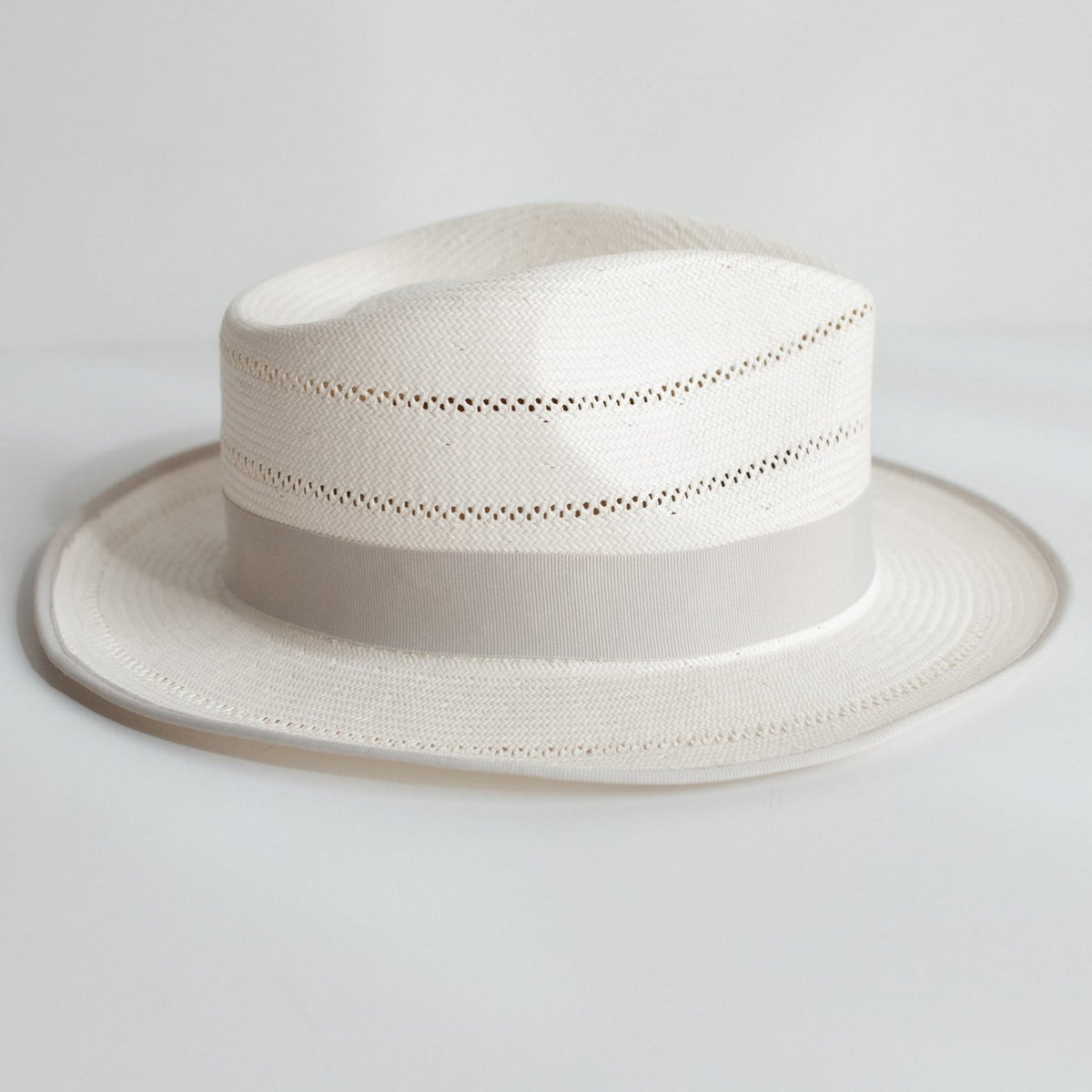 MONTAUK STRAW FEDORA HAT - Two Roads Hat Co.