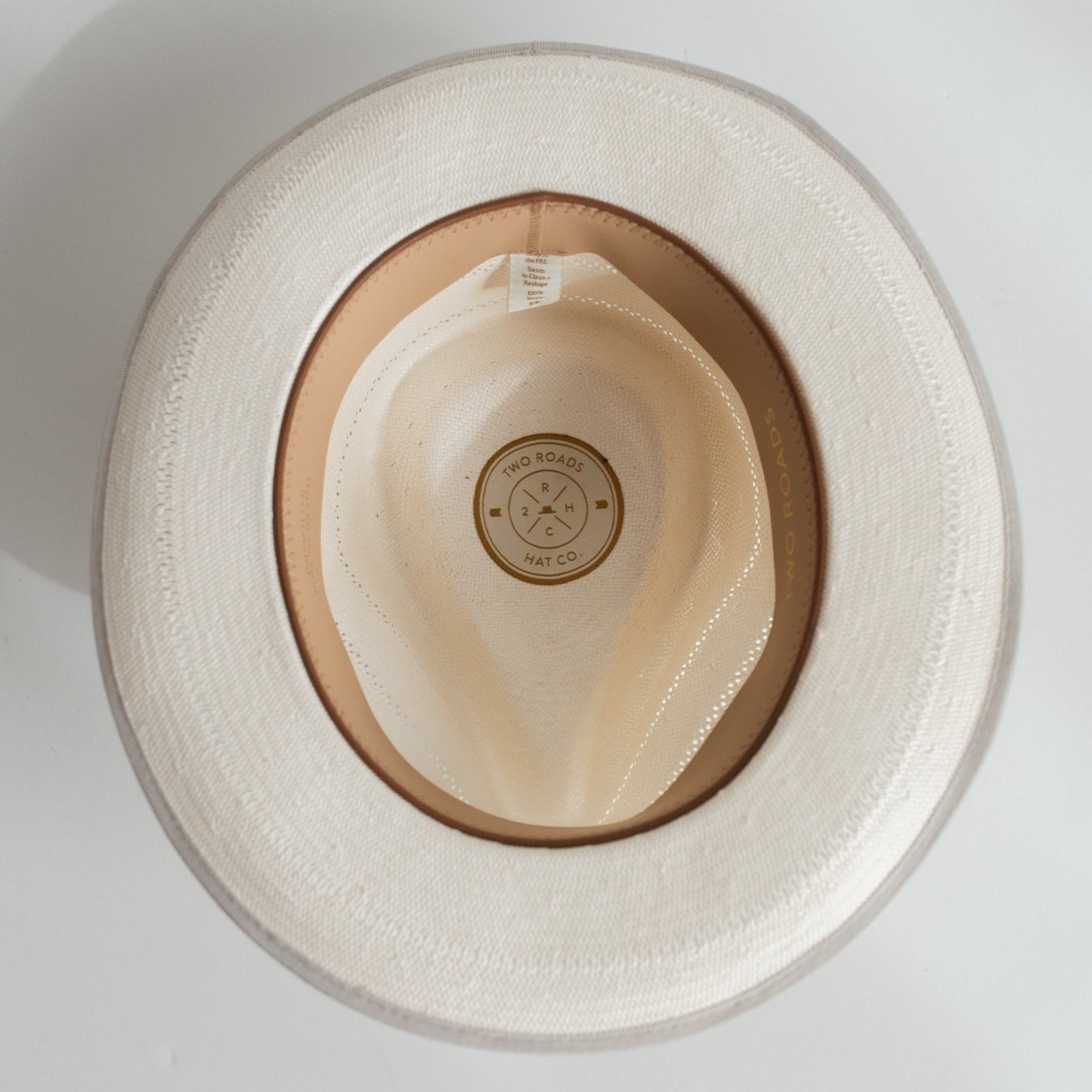 MONTAUK STRAW FEDORA HAT - Two Roads Hat Co.
