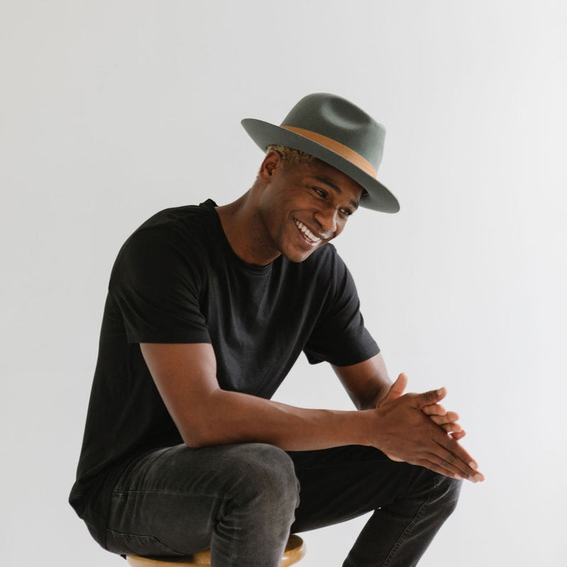 WICKER PARK FEDORA HAT - Two Roads Hat Co.